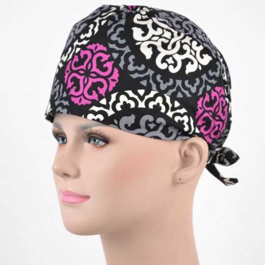 Calot chirurgical pas cher avec motif calot de chirurgien imprimé